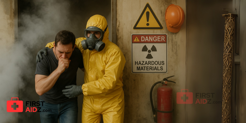 What to Do If Someone Inhales Toxic Fumes - First Aidz